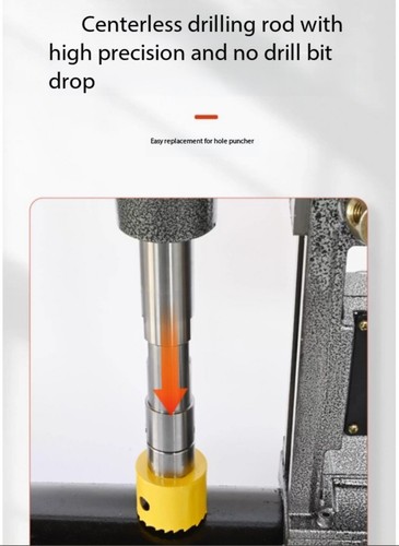 Hole Cutter Machine for Electric Galvanized Steel Pipes Hole Cutter ...