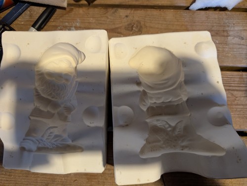 Gnome With Tool Vintage Slip Casting Ceramic Mold | eBay