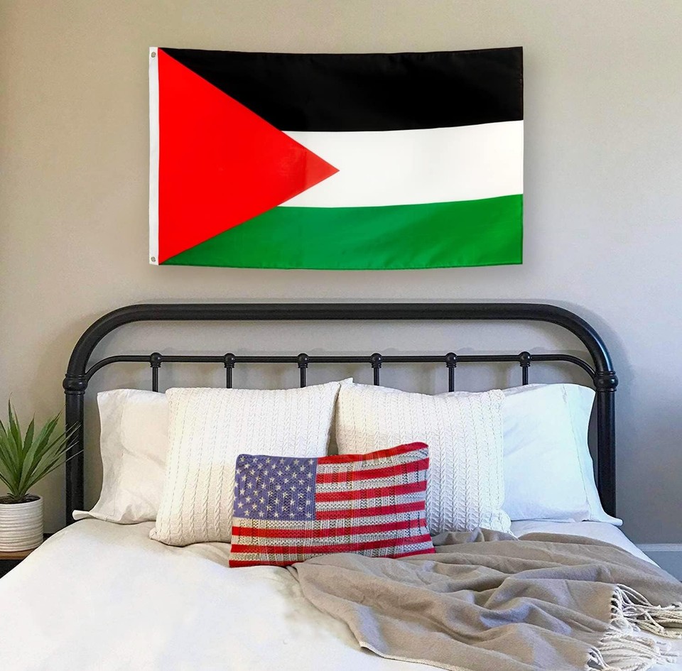 Palestine Flag 3x5 Ft – DANF Polyester, Fade Resistant, Brass Eyelets ...