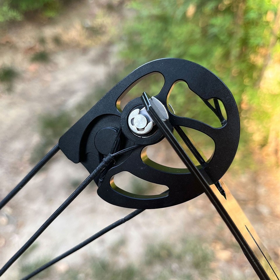 13" Mini Compound Bow Arrow Laser Sight 15-32lb Archery Fishing Hunting ...