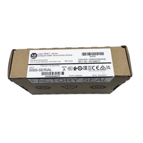 Allen-Bradley 5069-SERIAL Compact Logix 5000 Interface Module New ...