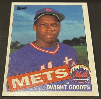 1985 Topps ROOKIE Dwight Gooden New York Mets #620 | eBay