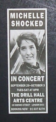 Michelle Shocked The Texas Campfire Tapes Era 1987 Mini Poster Type ...