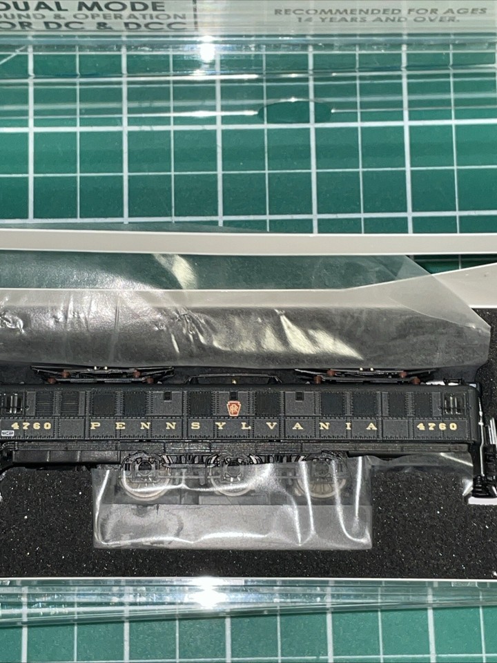 New! N-Scale BWL 3960 & 3962 PRR Pair P5A Boxcab P4 $739.98 P4,Sound ...