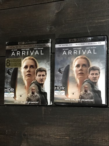 Arrival 4K UHD + Bluray w/ OOP Rare Slipcover - No Digital | eBay
