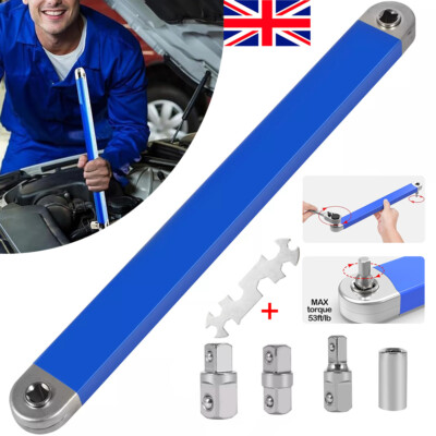 Offset Extension Wrench Ratchet Spanner Wrench Extender Adapters ...