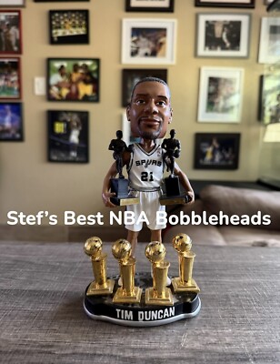 Tim Duncan San Antonio 4x Champ & 2x MVP Champion Bobblehead | eBay