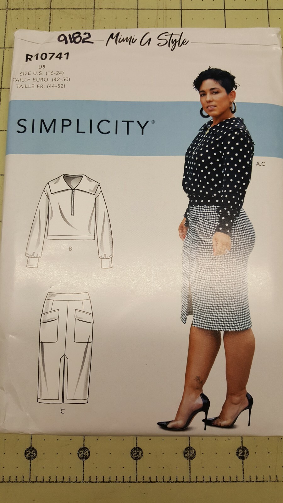Simplicity Mimi G Style Pattern 9182 Top Skirt Choice of Sizes (6-14 ...