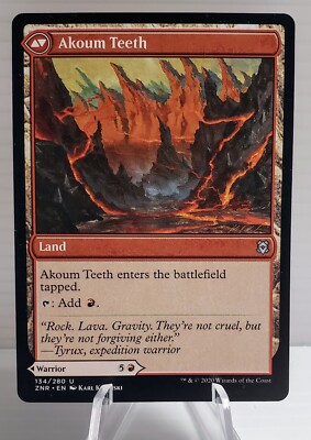 MTG Akoum Warrior Akoum Teeth Zendikar Rising 134/280 LP | eBay
