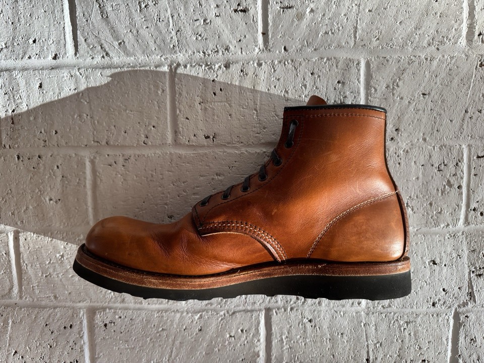 Red Wing Heritage 9013 Beckman Chestnut Featherstone Custom Boots Sz 10 ...