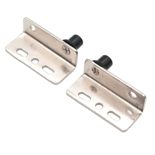 2PCS Silver Concealed Door Hinges with Plastic Cover Great for Cabinets ...