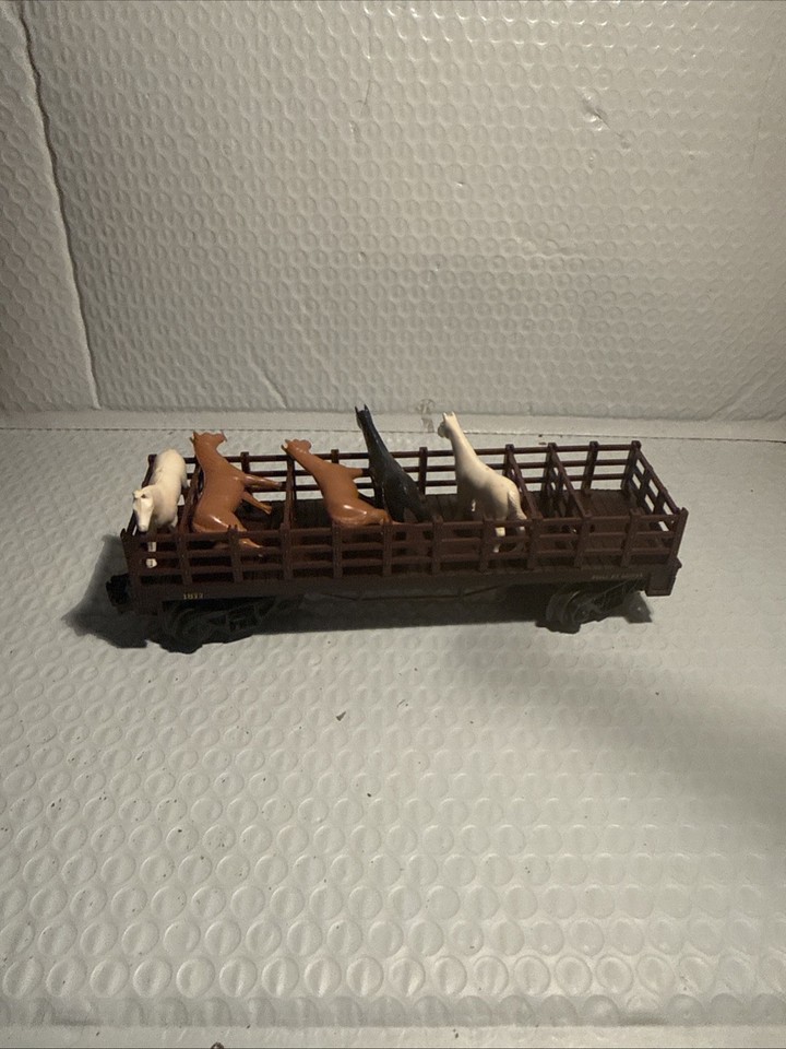 Lionel Original Postwar #1877 Flat Car with Horses | eBay