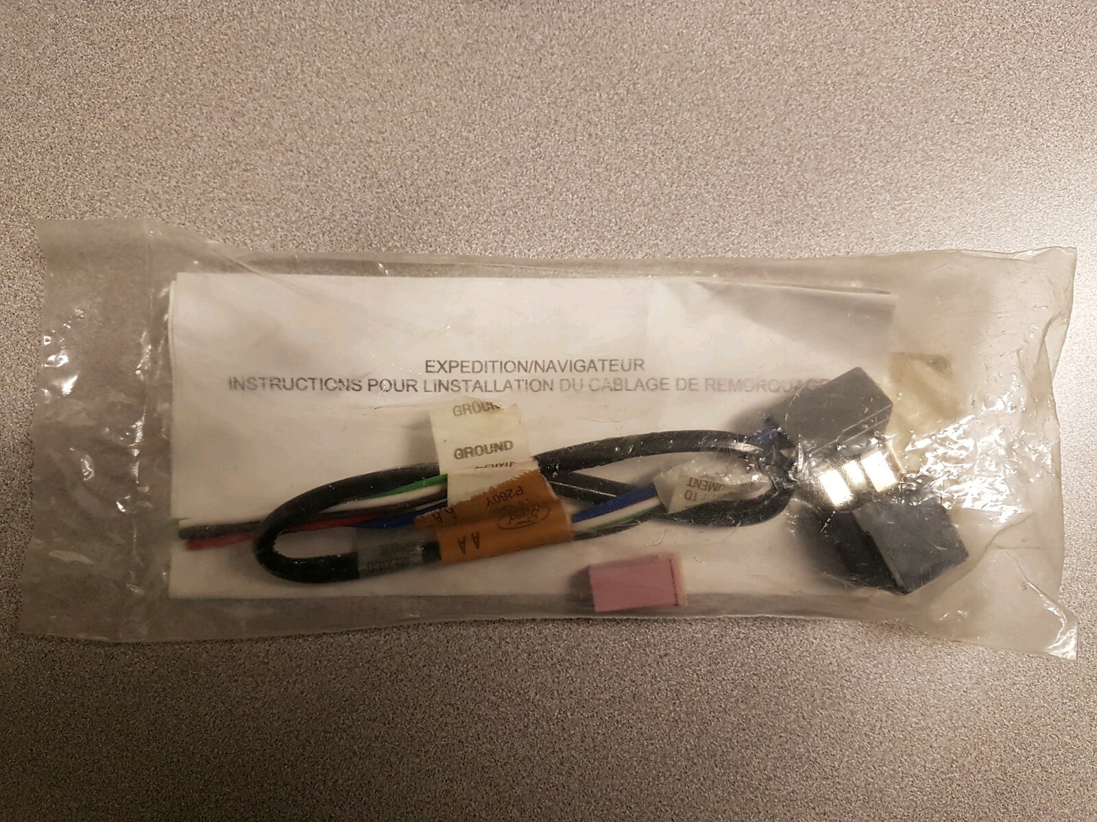 OEM 4L1T-15A416-AB Wiring Harness Trailer Tow Ford Expedition Navigator ...