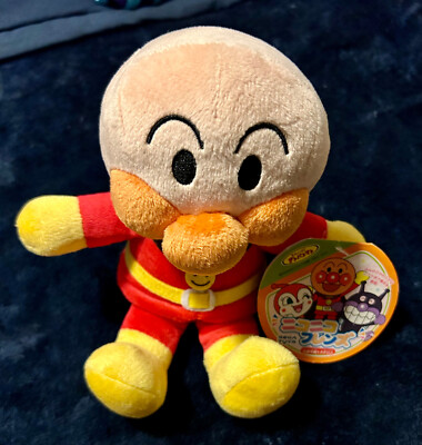 2007 Sega Toy Superhero Anpanman Plush Doll Stuffed Toy UFO Catcher NEW ...