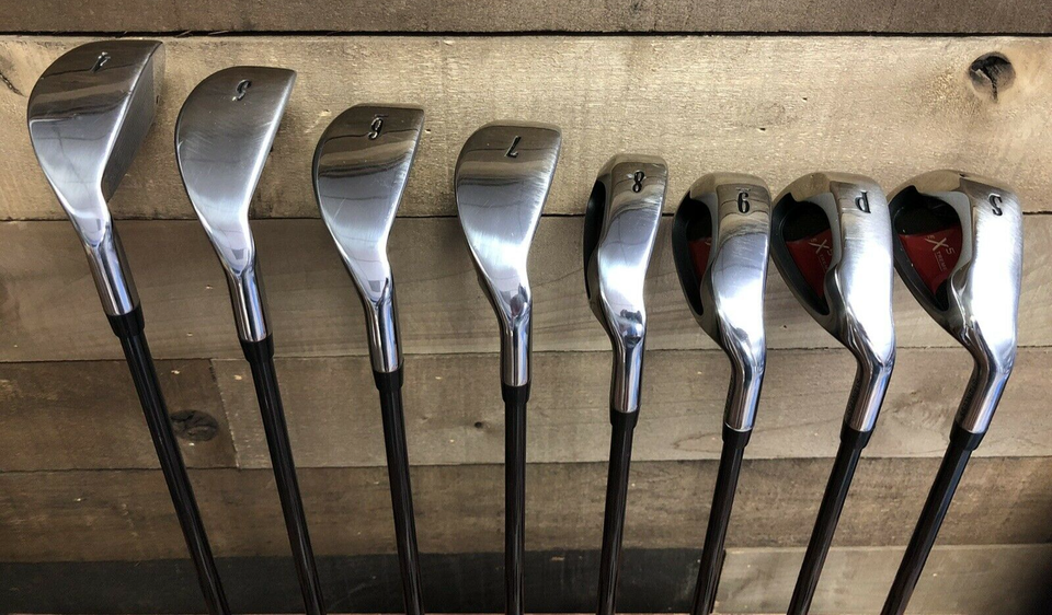 DEMO X5 Wide iBRID SHORT Senior Men Iron Golf Clubs Set (4-SW) Graphite ...