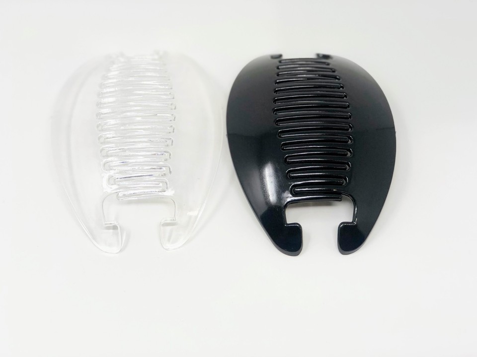 Jumbo Banana Comb Clip Thick Hair Riser Claw Interlocking Jaw Extra ...