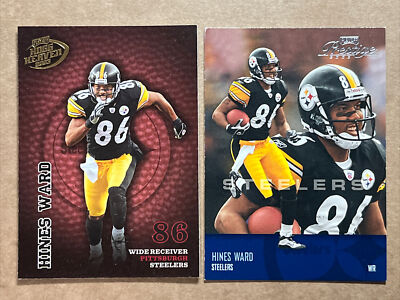 Hines Ward 2003 Playoff Hogg Heaven & Prestige Football Cards. Steelers ...