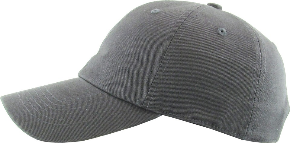 Cotton Cap Baseball Caps Hat Adjustable Polo Style Washed Plain Solid ...