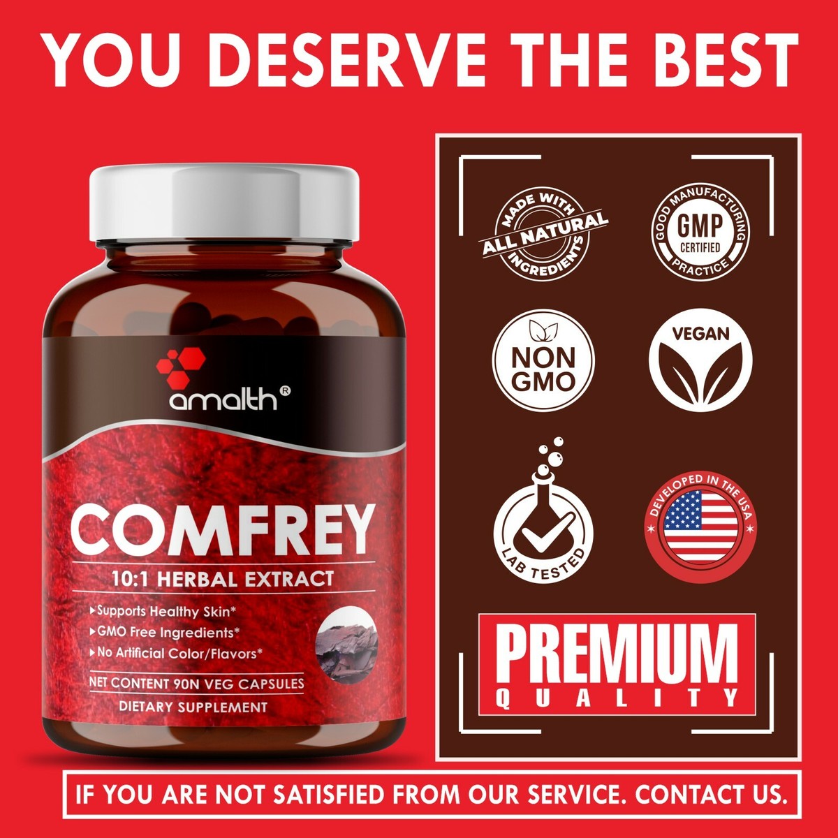 Comfrey Root Pills