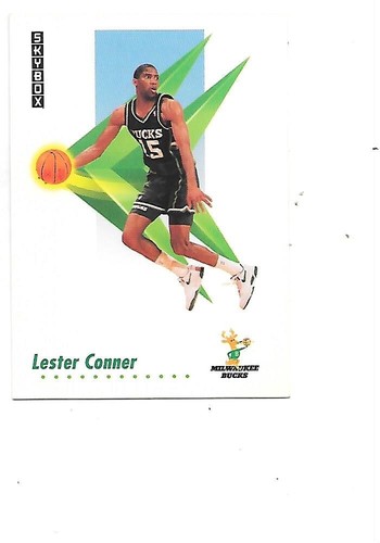 Lester Conner Skybox Basketball Card #156 Milwaukee Bucks | eBay