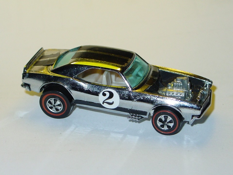 HOT WHEELS REDLINE 1969 RLC HEAVY CHEVY CAMARO -Chrome, NICE! | eBay
