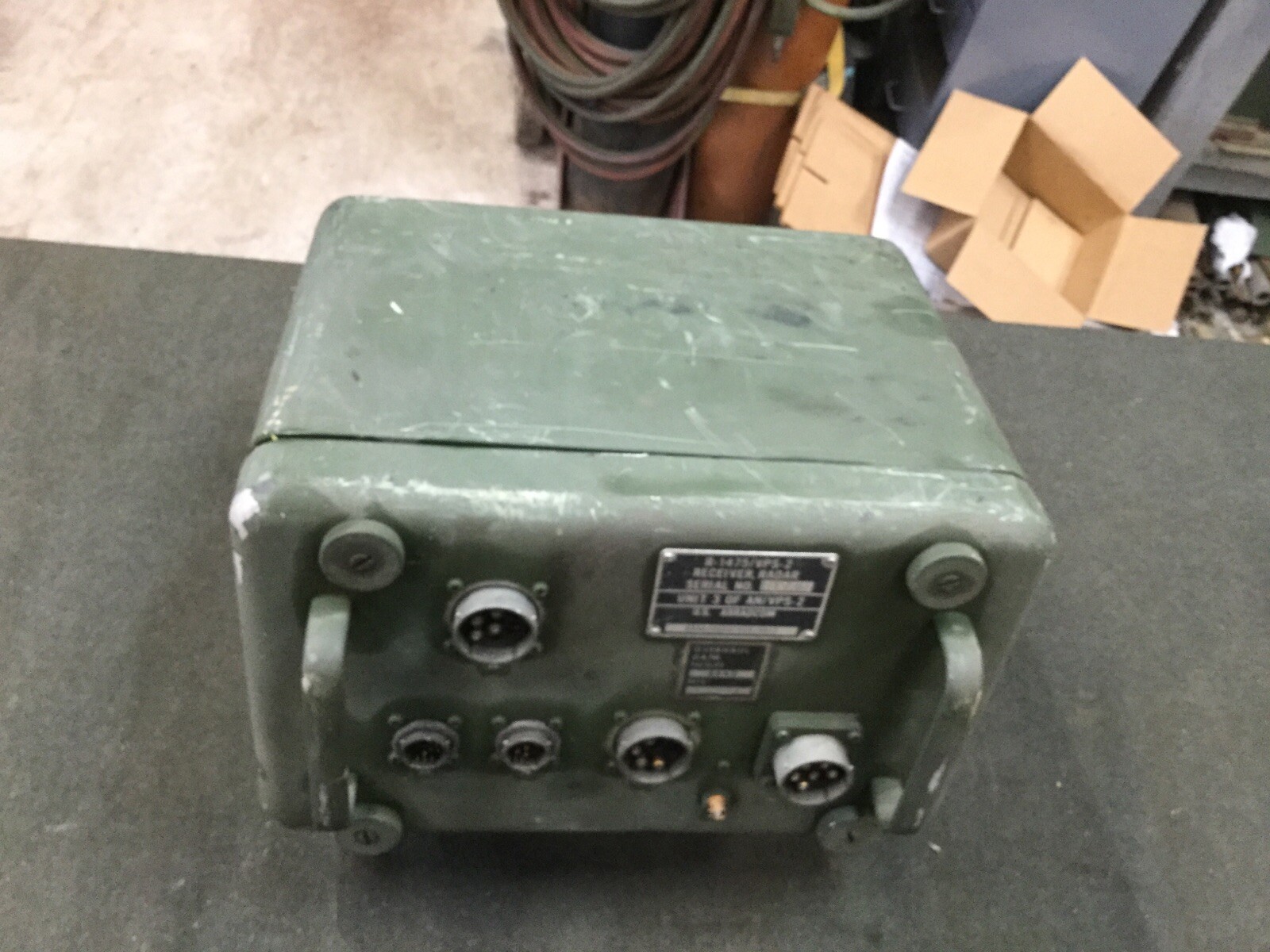 Military radio Receiver Radar Power Supply R-1475 An/vps-2 | eBay