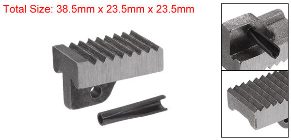 Pipe Wrench Heel Jaw with Pin Assembly 18" Wrench Replacement High ...