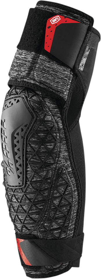 100% Surpass Elbow Guards Large Gray/Black 70008-00007 | eBay Australia