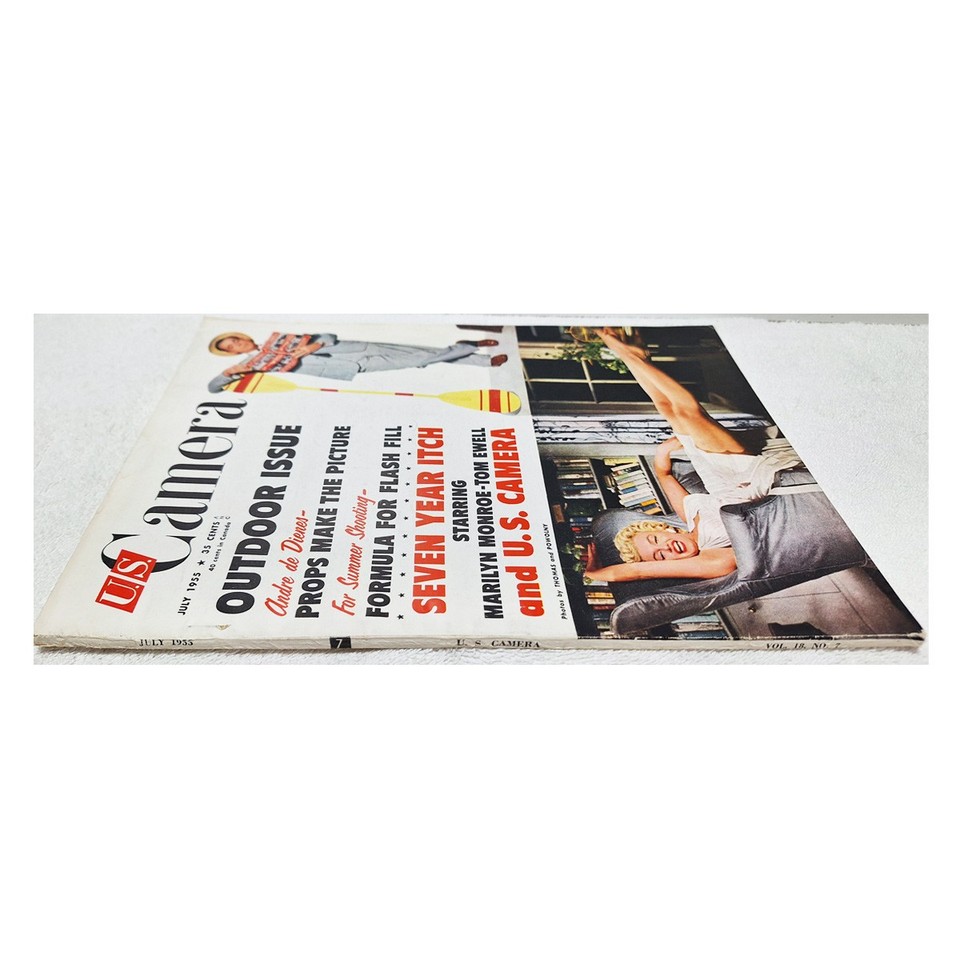 Marilyn Monroe U.S. Camera Magazine, Seven Year Itch, 1955. | eBay