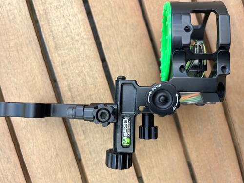 Fuse Vectrix XT M5 Bow Sight Micro Tune Black 5 Pin .019 Hoyt Mathews ...