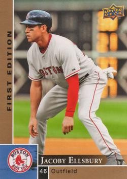 Jacoby Ellsbury 2009 Upper Deck First Edition 35 Boston Red Sox ...