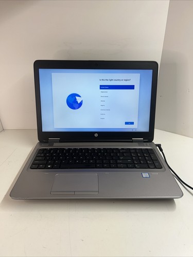 HP ProBook 650 G3 Laptop Intel Core i5-7200U 2.5GHz 16GB RAM 256GB SSD ...