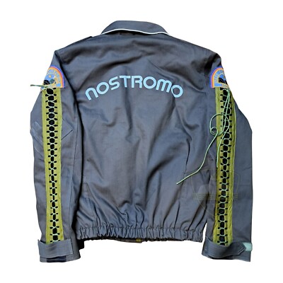 Vintage Nostromo Brett Alien Jacket Nostromo Harry Dean Stanton Cotton ...