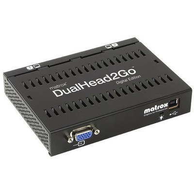 Matrox D2G-A2D-IF DualHead2Go Digital Edition - VGA | eBay