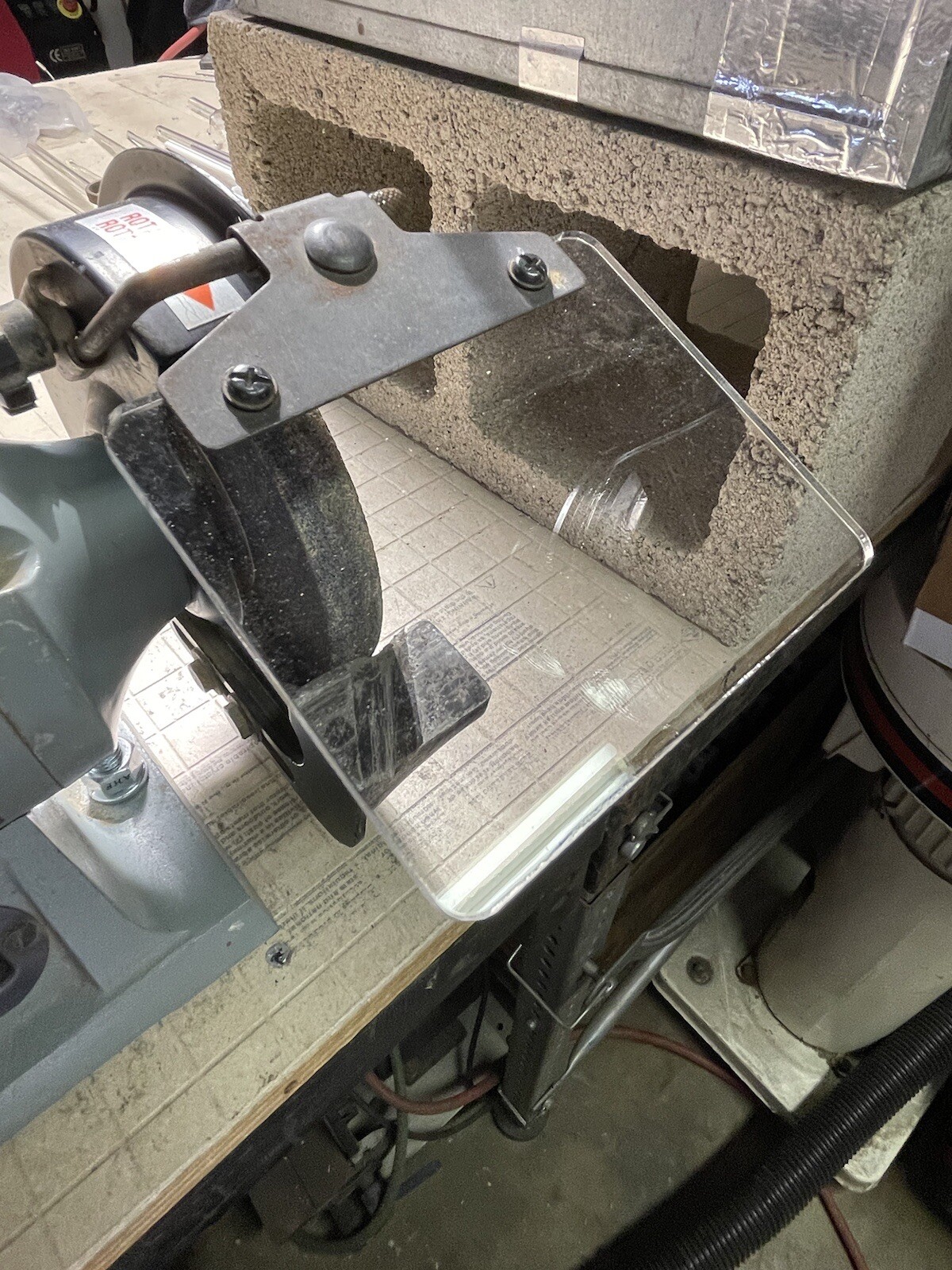 Safety Shields ( 2 Count ) For Delta Bench Grinder.No Grinder , No ...