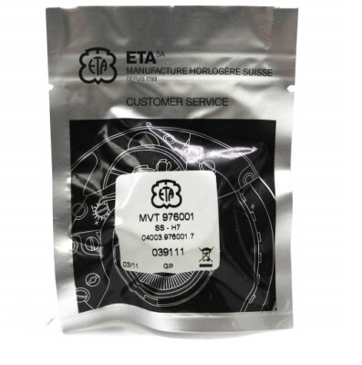ETA 976.001 Quartz watch movement Pre-Sealed (NEW) H7 Version ...