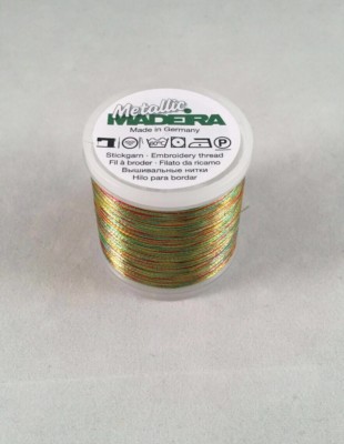 Madeira Metallic Machine Embroidery Thread Variegated 200 Meter Astro 2 ...