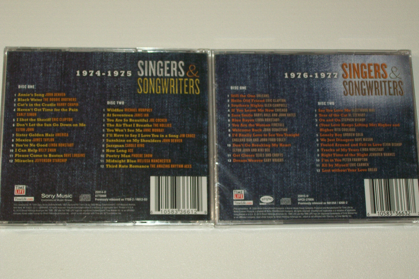 Singers & Songwriters [Time-Life Box Set] [Box] by Various Artists (CD ...