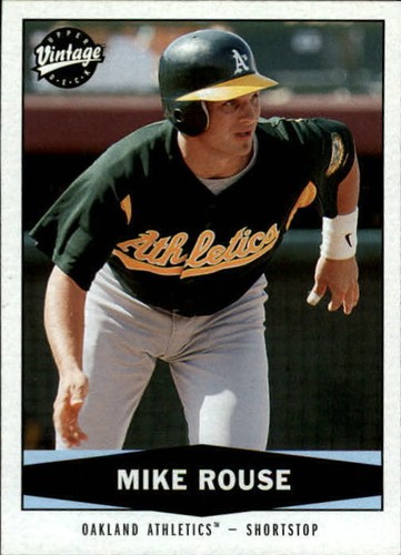 2004 Upper Deck Vintage #485 Mike Rouse RC - NM-MT | eBay