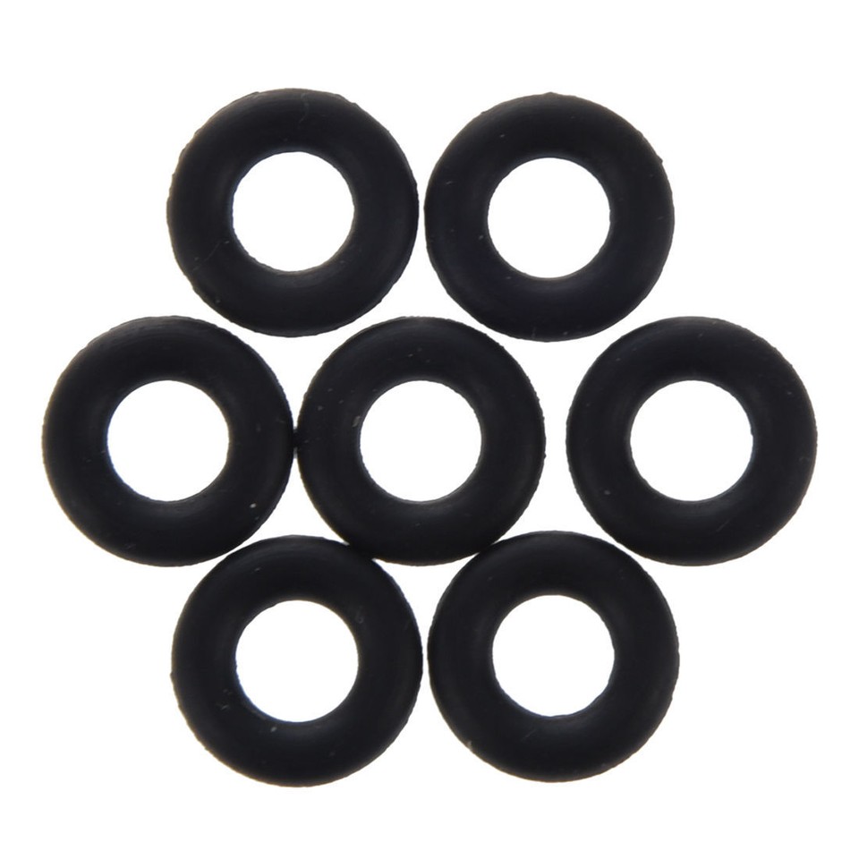 50 Pcs Flexible Nitrile Rubber O Rings Washers Grommets 4mm x 9mm x 2 ...