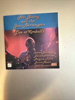 Live at Kimball's by Art Blakey & the Jazz Messengers (CD, Jul-2004 ...