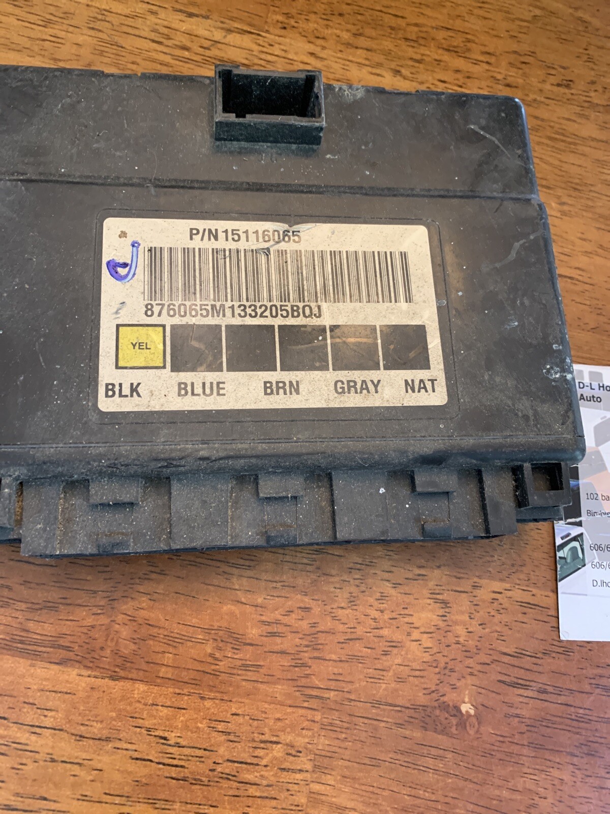 2003-2007 Silverado Sierra Express Chassis Body Control Module BCM ...