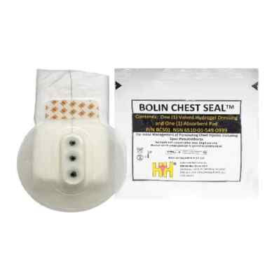 H&H Medical Bolin Chest Seal Sterile 6'' Wound Dressing | eBay