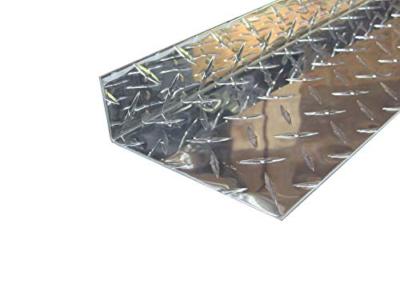 Aluminum Diamond Plate Angle .062 x 1.5 x 4.5 x 48 in. Inside Reverse ...