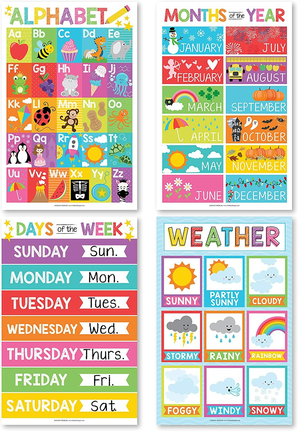 Days Of The Week Calendar For Kids