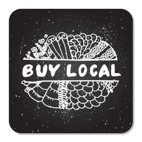 Buy Local Vinyl Sticker - SELECT SIZE | eBay