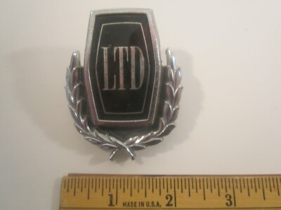Vintage Metal Car Emblem FORD LTD [Y61A] | eBay