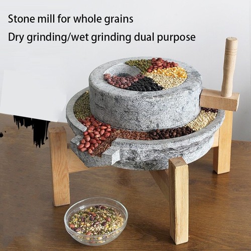 Mill Soya Milk Crusher Grain Stone Grinding Food Grinder Pulverizer 30 ...