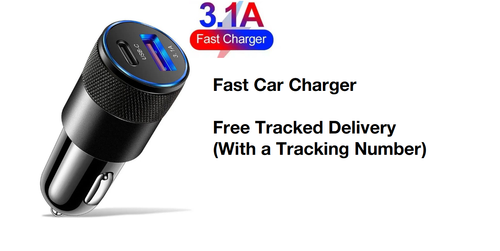 USBC Car Charger Fast 12v USB C Cigarette Lighter Socket Adapter ...