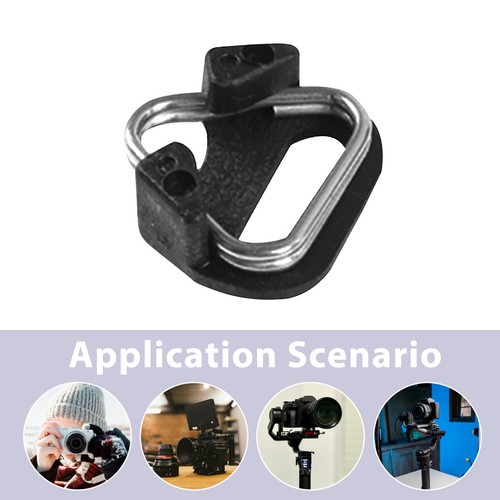2 Pack Triangle Buckle Connector Split Ring Hook Camera Strap Loop | eBay